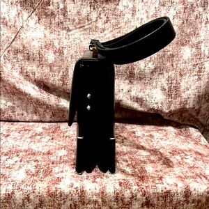 Michelangelo | Bags | Vintage Michelangelo Florence Italy Black Kelly ...